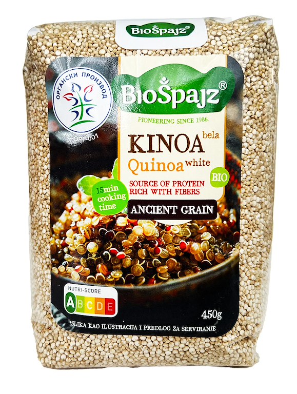 KINOA BIO 450G BIO SPAJZ