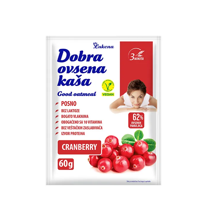 DOBRA OVSENA KASA SA BRUSNICOM 60G