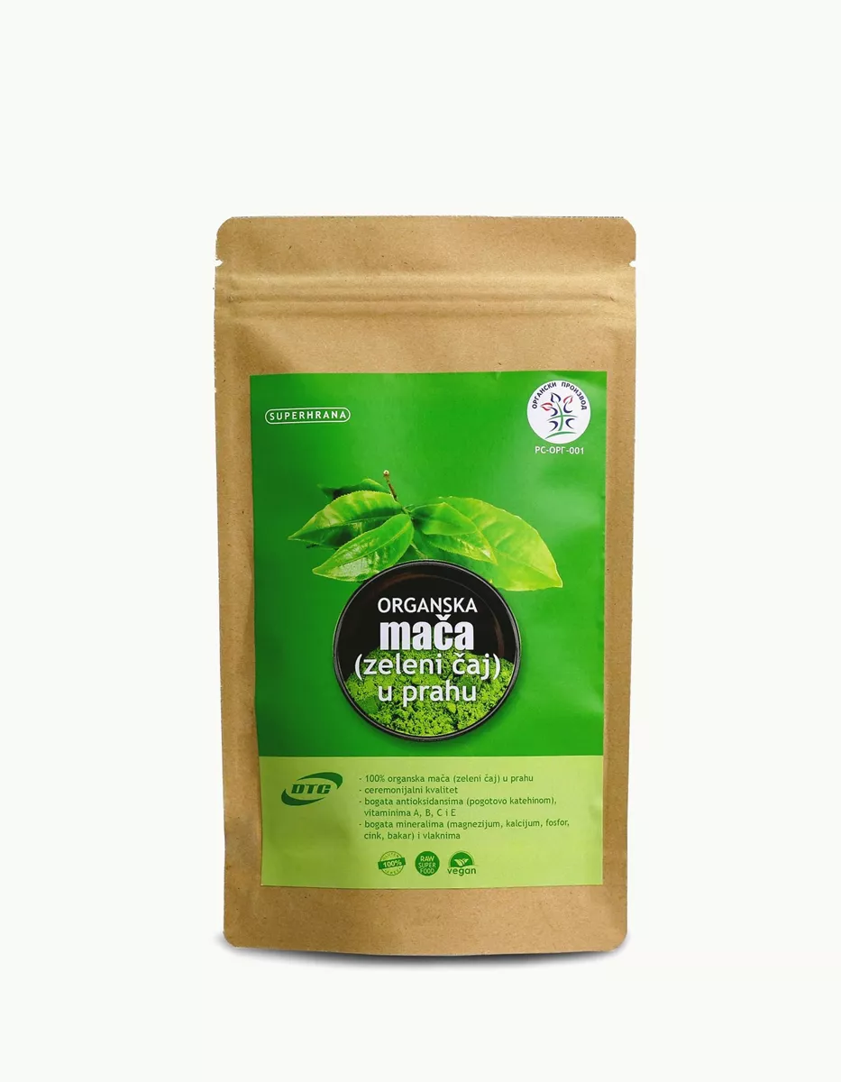 MACA (ZELENI CAJ) U PRAHU 50G ORG. DTC