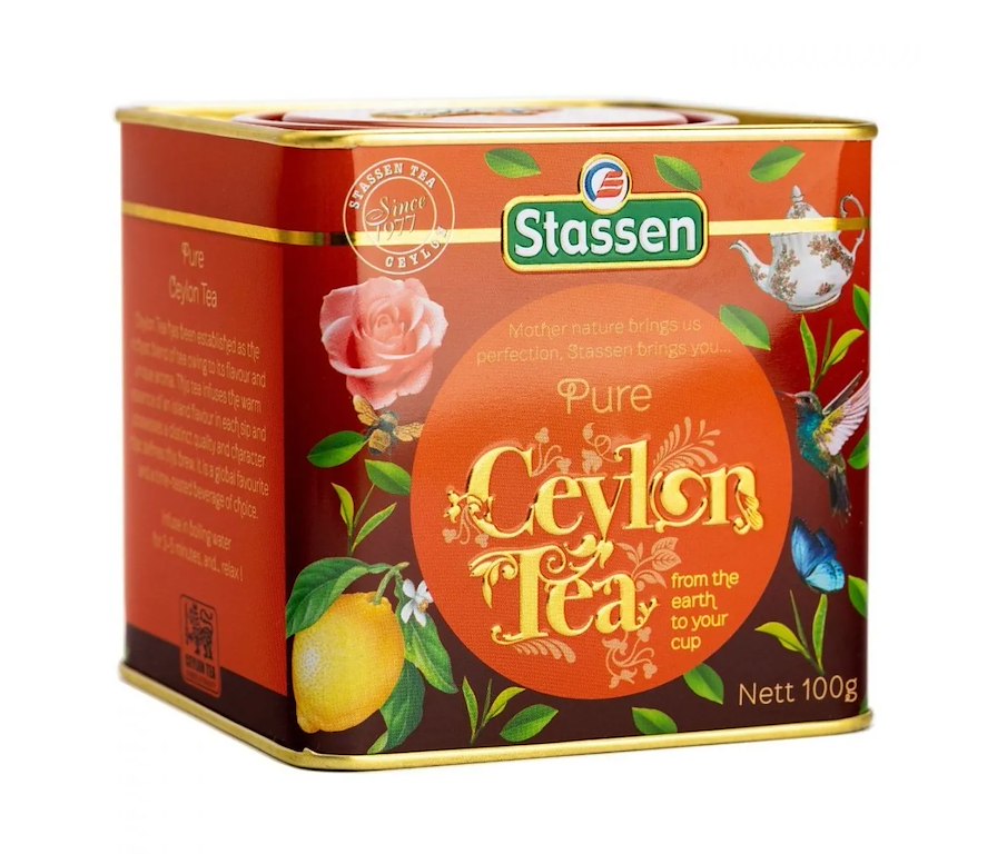 BLACK TEA TIN 100 GR