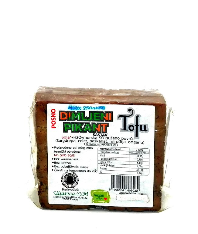 TOFU DIMLJENI PIKANTNI 250G ULJ.SSM