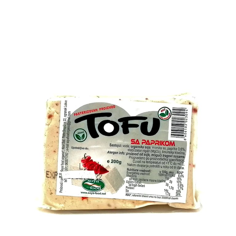 TOFU PAPRIKA 200G S.FOOD