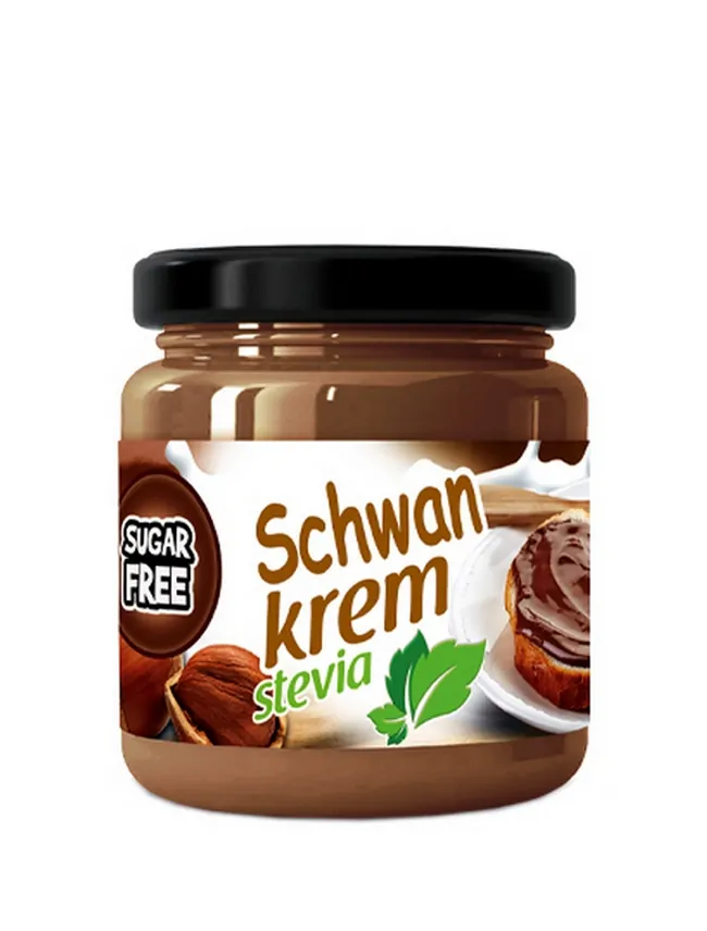SCHWAN CRNI KREM STEVIA 200GR