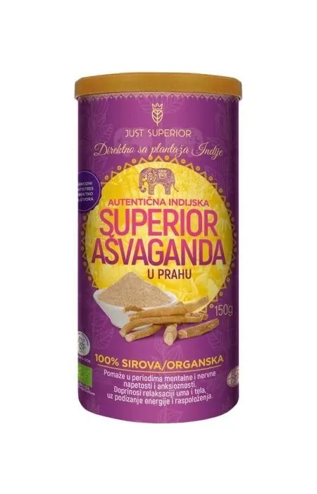 ASVAGANDA U PRAHU 150G ORGANSKA