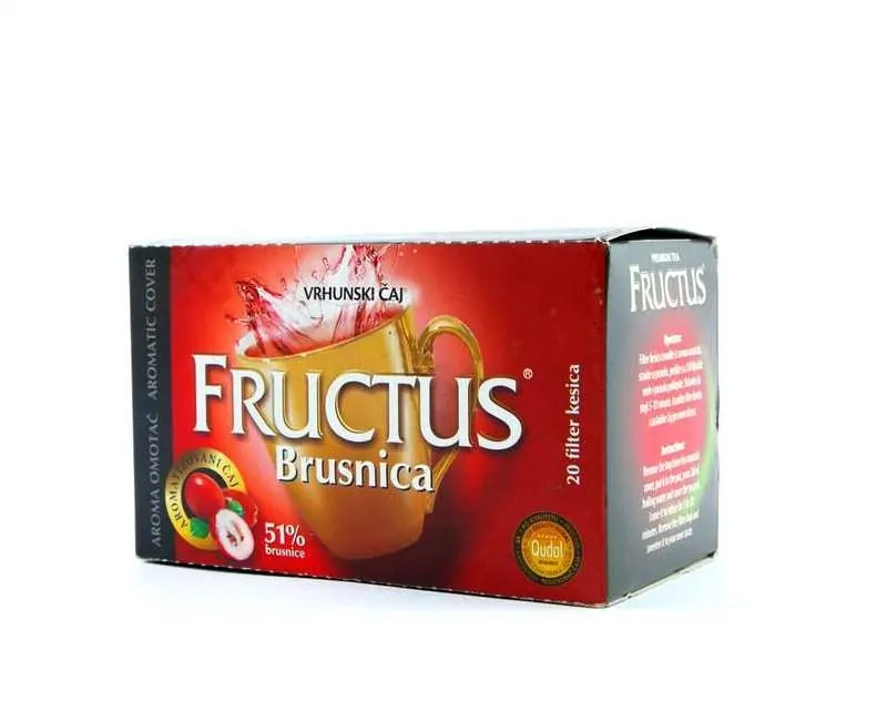 BRUSNICA 51% – EXCLUSIVE ČAJ 20/1 FRUCTUS