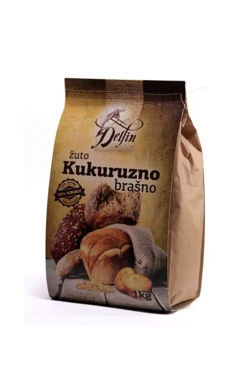 ZUTO KUKURUZNO BRASNO 1KG DELFIN
