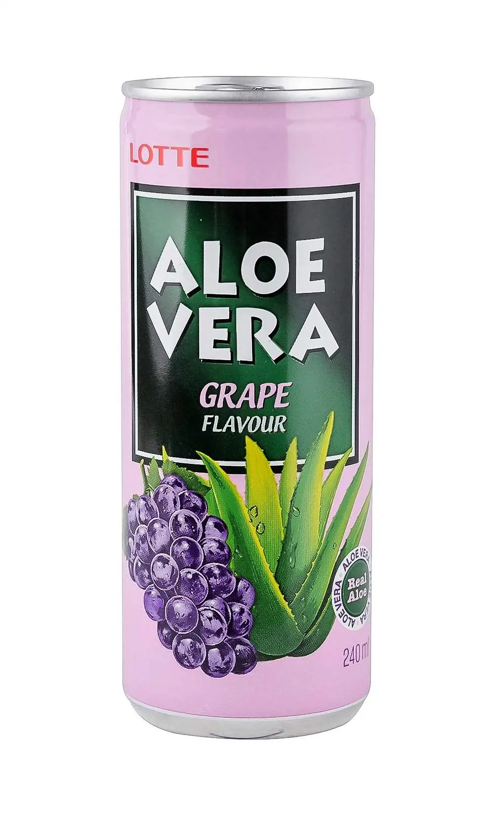 LOTTE ALOE VERA GRAPE 240ML