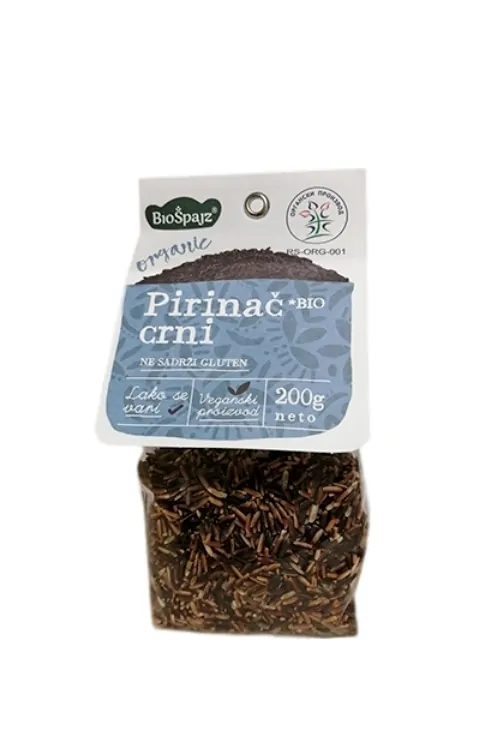 PIRINAC CRNI BIO 200G BIO SPAJZ