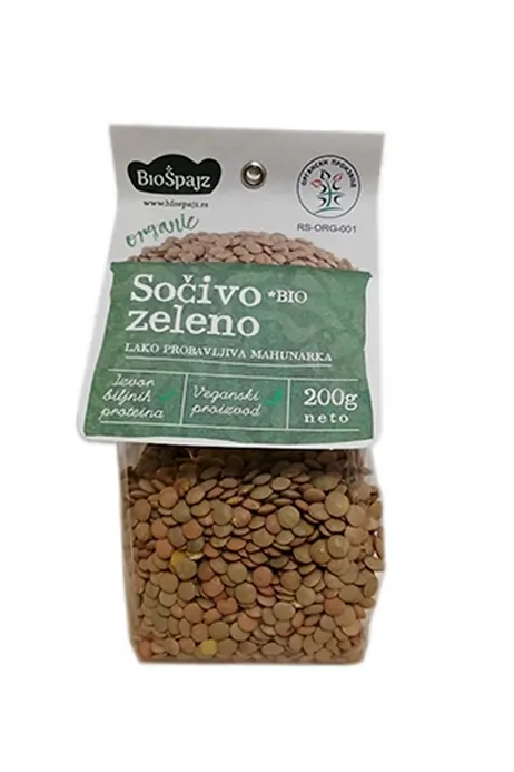 SOCIVO ZELENO BIO 200G BIO SPAJZ