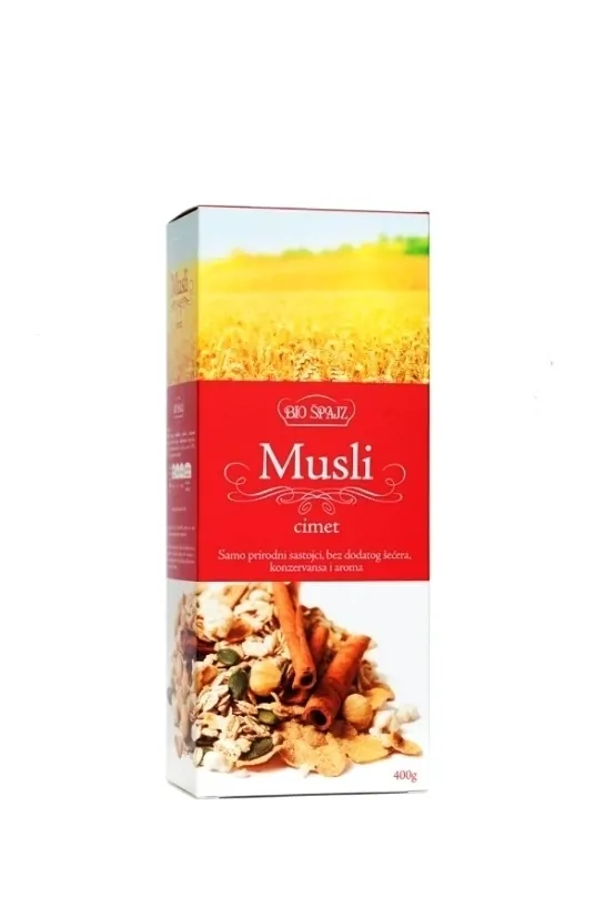 MUSLI SA CIMETOM 400G BIO SPAJZ