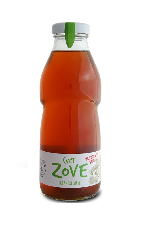 ORGANSKI SIRUP OD CVETA ZOVE 500ML