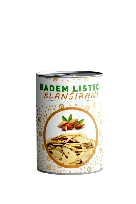 BADEM LISTICI BLANSIRANI 100G