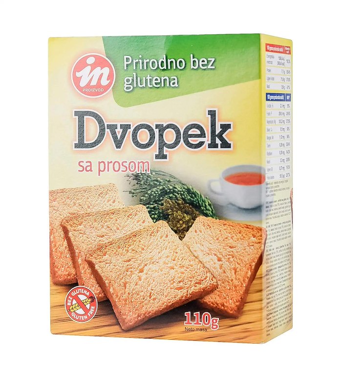BEZGLUTENSKI DVOPEK PROSO 110GR