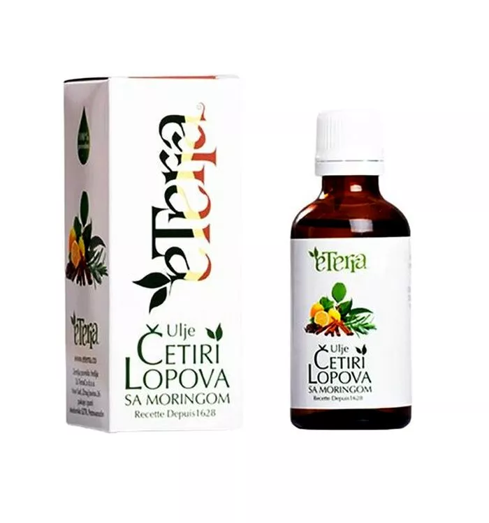 CETIRI LOPOVA SA MORINGOM 50ML ETERRA