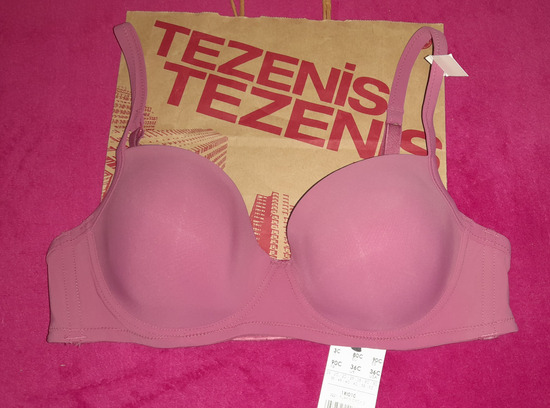 Tezenis pastelno roze microfiber 80C NOVO!%