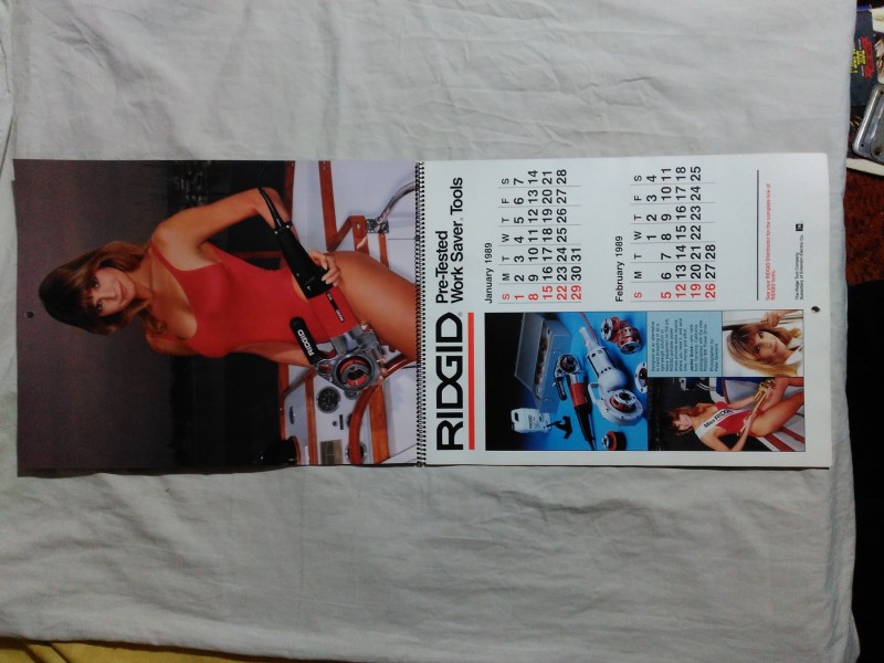 Ridgid kalendar 1989-0990
