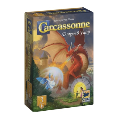 Ekspanzija za društvenu igru - Carcassonne: Dragon and Fairy, srpski