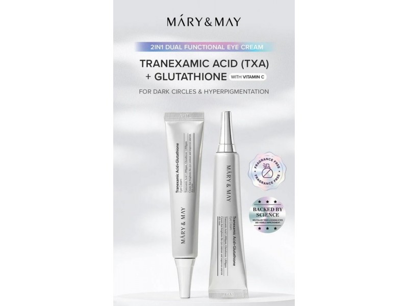 Mary&May Tranexamic Acid+Glutathion Eye Cream 12g *NOVO