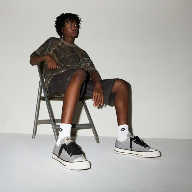 Converse Chuck Taylor All Star Throwback Low Top Classic Grey