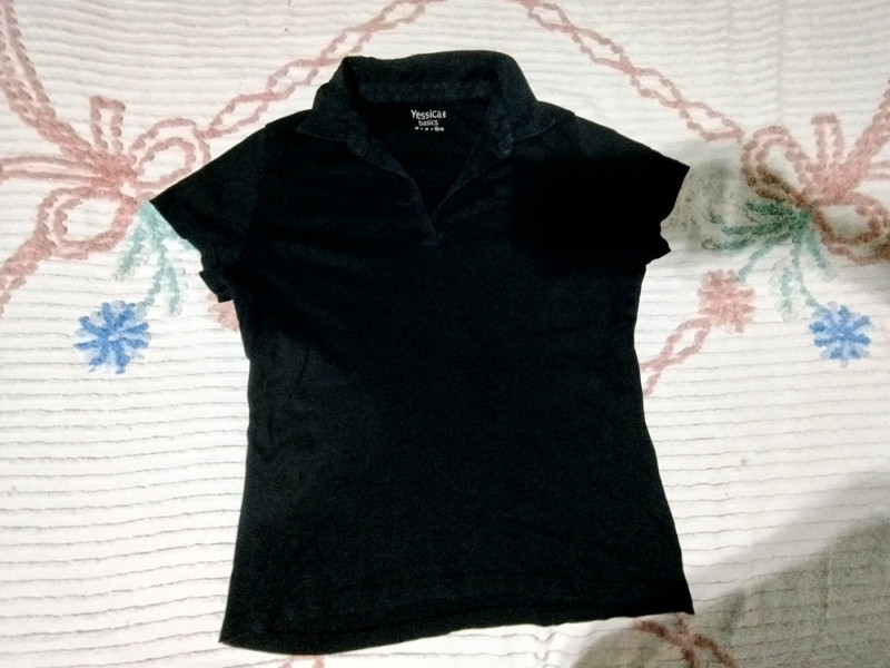 C&A® TEGLJIVA POLO MAJICA od REBRASTOG PAMUKA L-3XL