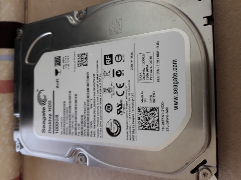 Seagate hard disk 1TB