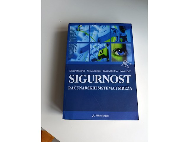 SIGURNOST RAČUNARSKIH SISTEMA I MREŽA