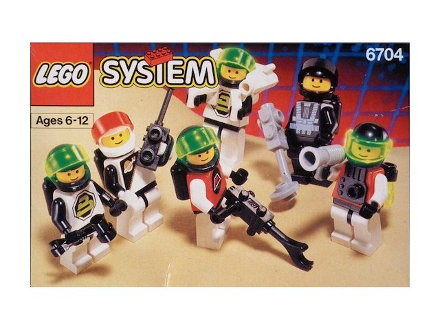 LEGO Space - 6704 Minifigure Pack