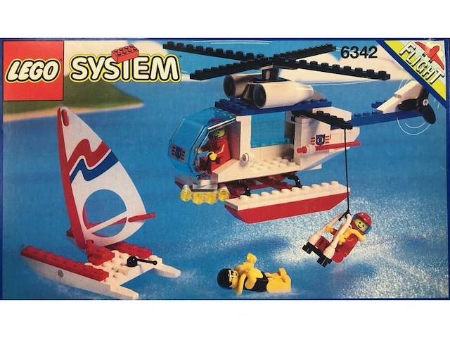 LEGO Town - 6342 Beach Rescue Chopper
