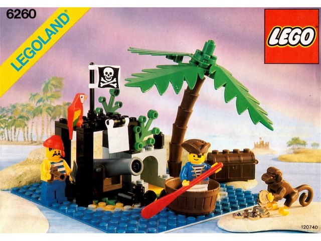 Lego Pirates - 6260 Shipwreck Island