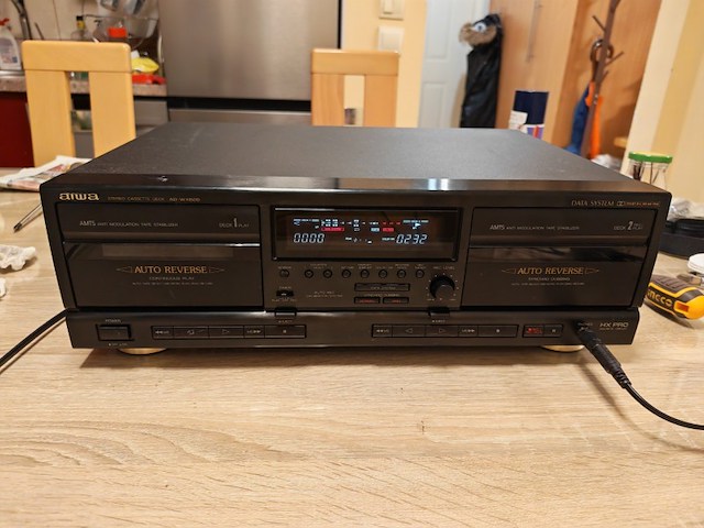 Double casette deck Aiwa AD WX828