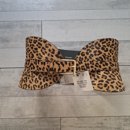 Zara pojs leopard print 80