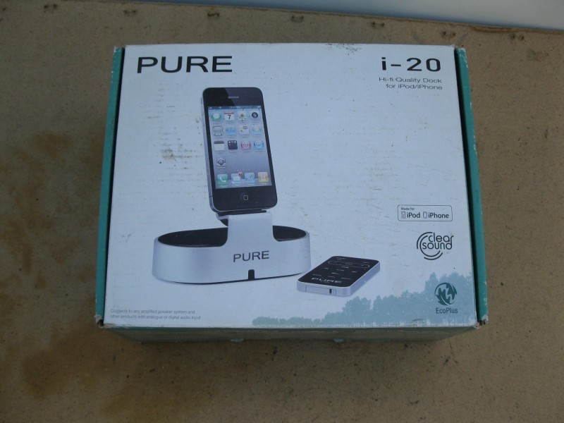 PURE i-20 Hi-fi Quality Dock for iPod i iPhone