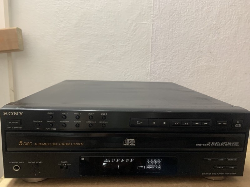 Sony compact disc player