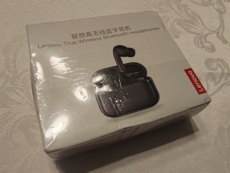 LENOVO BLUETOOTH CRNE SLUŠALICE (NOVO)
