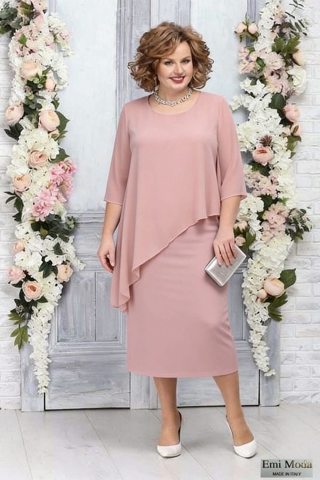 04. Haljina za punije 2XL 3XL 4XL Cena : 2.600 dinara A