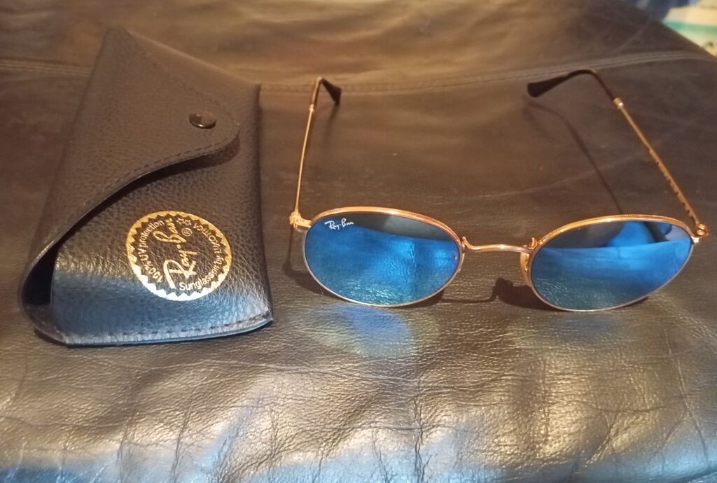 Original Ray-Ban Round Metal RB3447-N (Zlatni ram + Futrola) 50□21