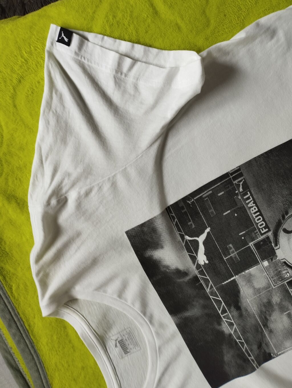 Original Puma muška majica kratkih rukava – bela. jednom nosena. XL