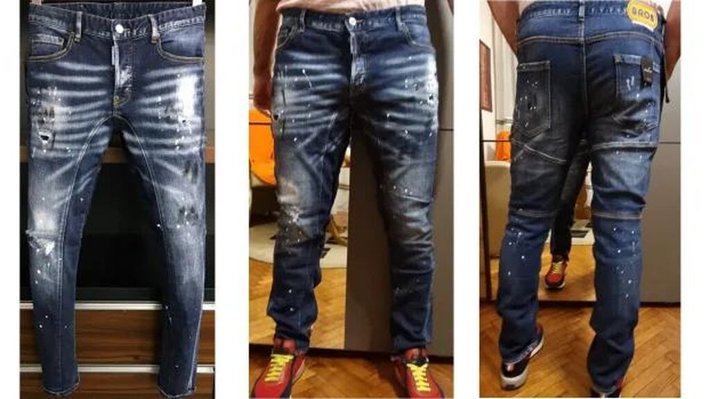 Farmerke, Dsquared2, bоја - Šareno