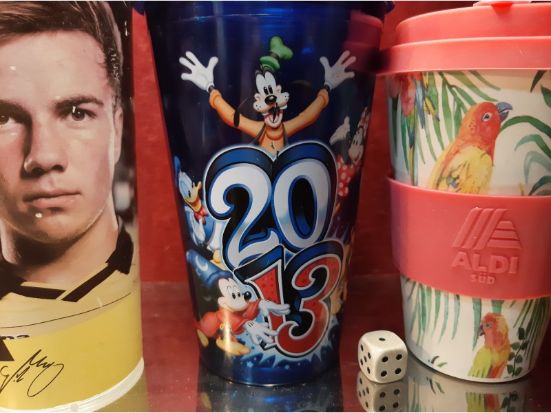 DISNEY MARIO GOTZE I ALDI BAMBUS ČAŠE