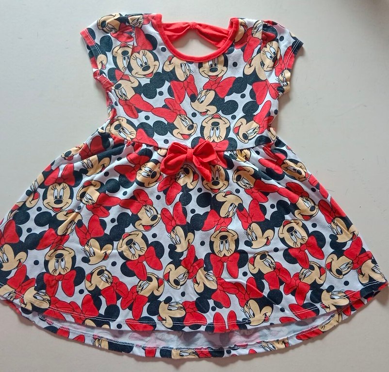 Haljina Minnie Mouse Mini Maus Veličina 110 cm 5 god preudobna