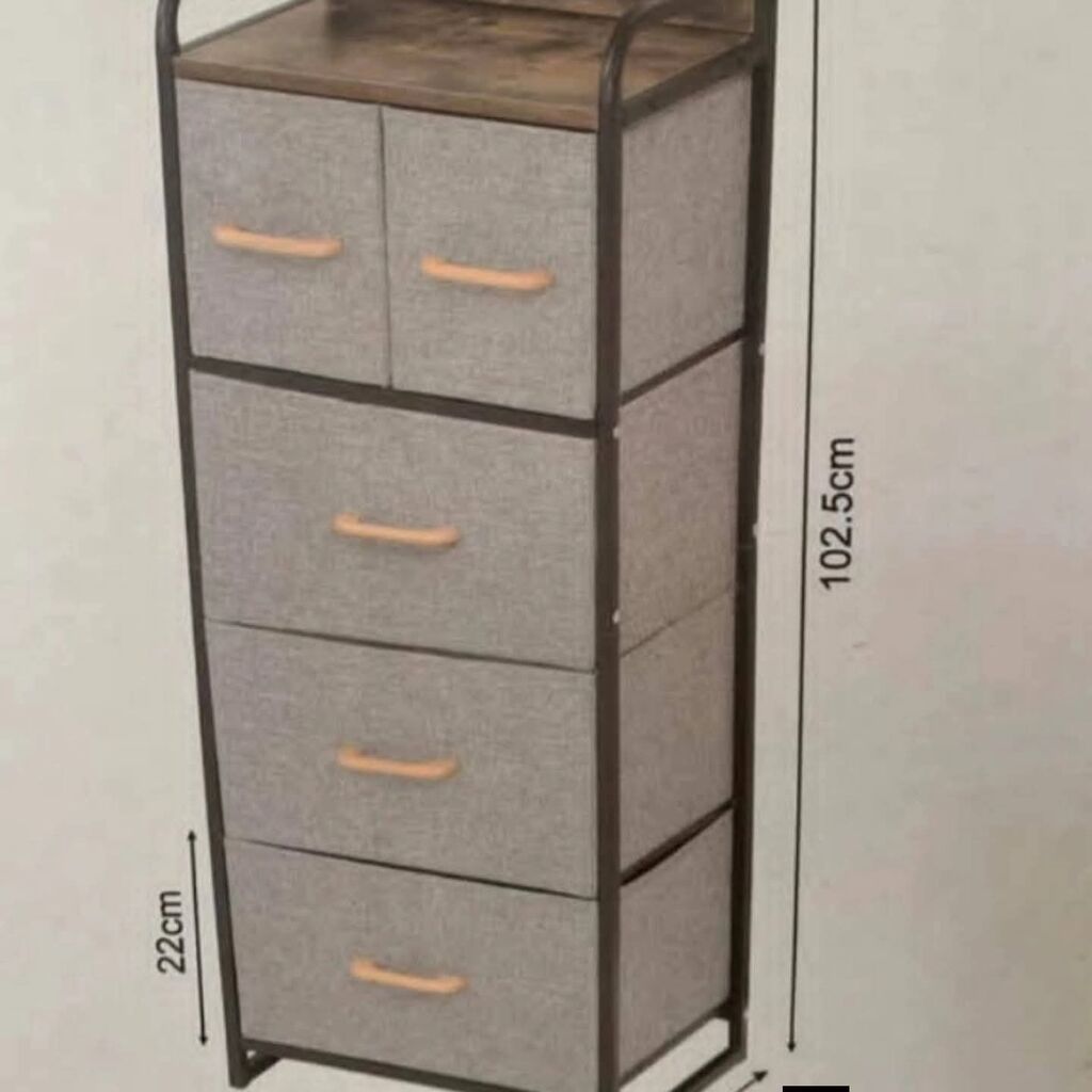 Komoda prakticna i moderna ❤️5 prostranih fioka za skladiste ❤️Jak