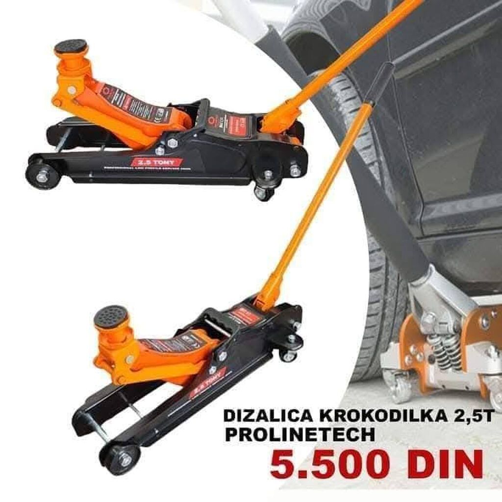 Dizalica „krokodilka“ PROLINETECH 2,5T - Hidraulična podna dizalica