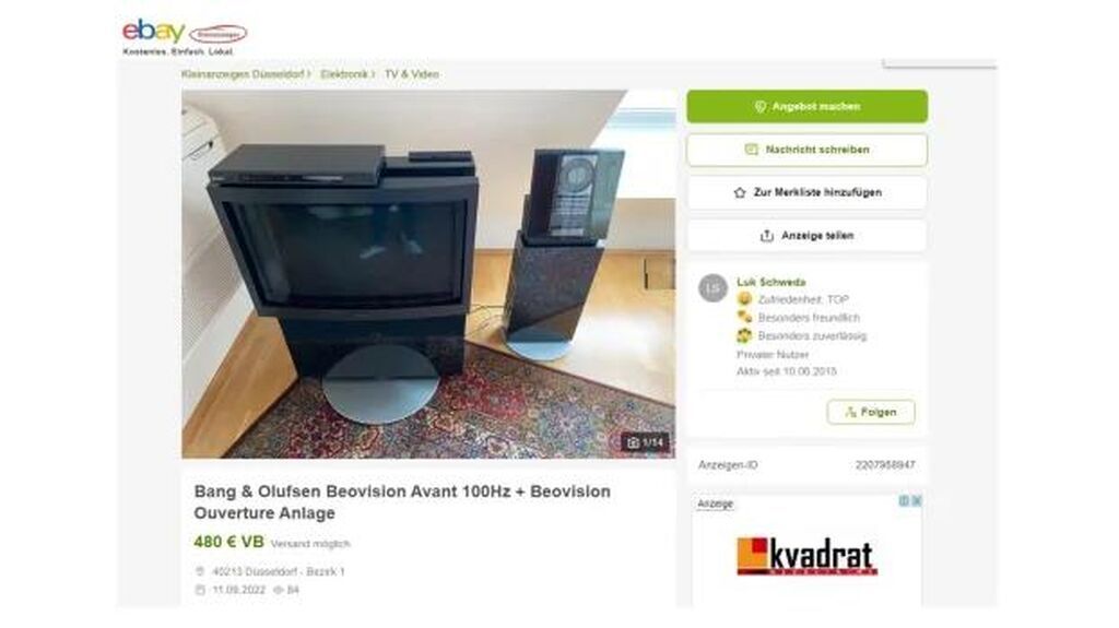 BANG&OLUFSEN, IZUZETAN TV, MALO KORISCEN, POVOLJNO | Malo