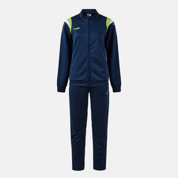 TERRA TRACKSUIT DARK NAVY LIME L