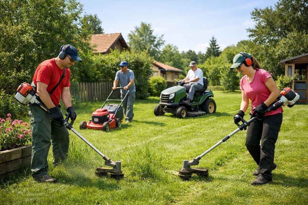 Profesionalne usluge održavanja travnjaka i dvorišta - Precizno