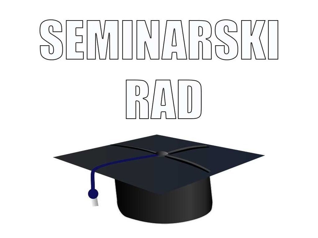 Izrada seminarskih radova prema unapred zadatim smernicama. Radovi su