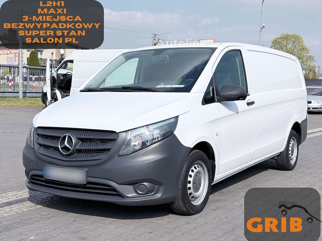 Mercedes-Benz Vito 110CDI Long L2H1 Drzwi Skrzydełkowe Salon PL, BEZWYPADKOWY kamion furgon < 3.5t