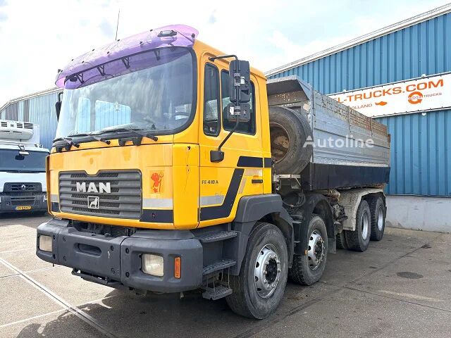 MAN FE 410A 8x4 FULL STEEL KIPPER (ZF16 MANUAL GEARBOX / ZF-INTARDER kiper