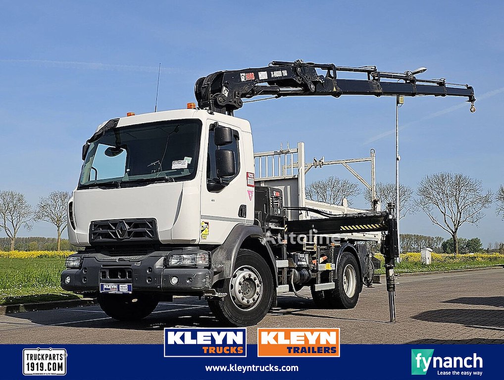 Renault D 240 HIAB 158ES4,16 ton kiper