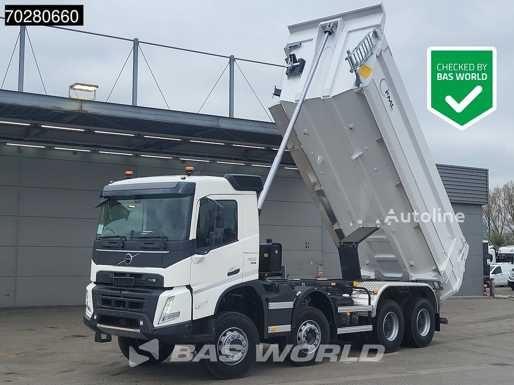 Novi Volvo FMX 460 8X6 19m3 KH-Kipper VEB LED Big-axle Steelsuspension Euro kiper